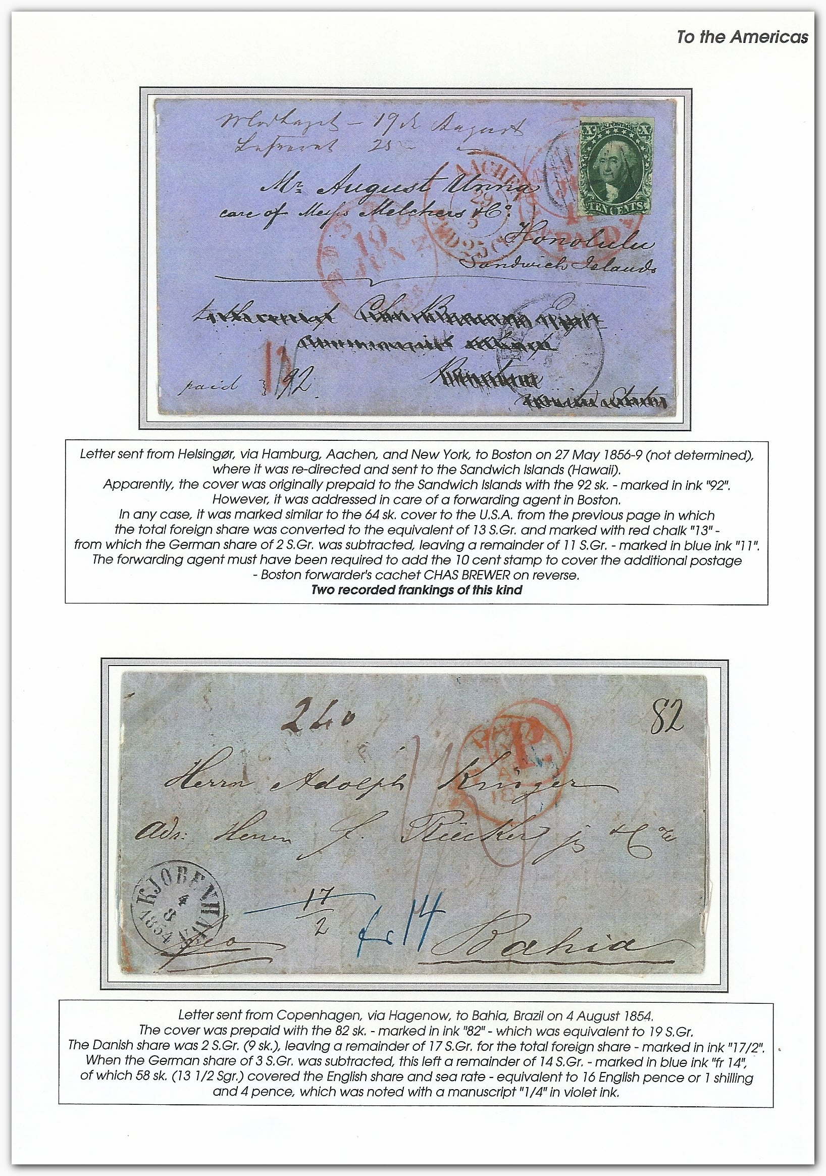 Postal History Denmark ca. 1860 – 1865 | Dansk Posthistorisk Selskab