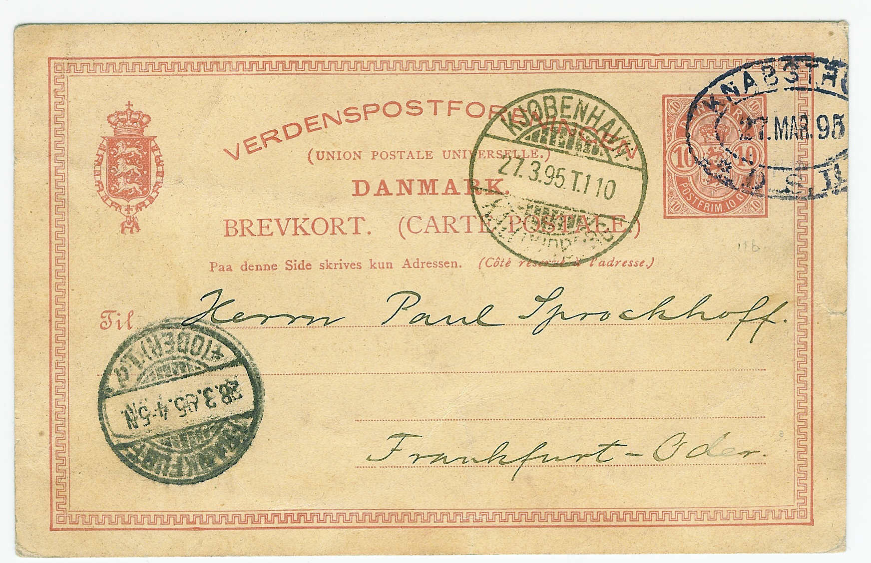 Emne: Jernbanestempler fra 1880’erne | Dansk Posthistorisk Selskab